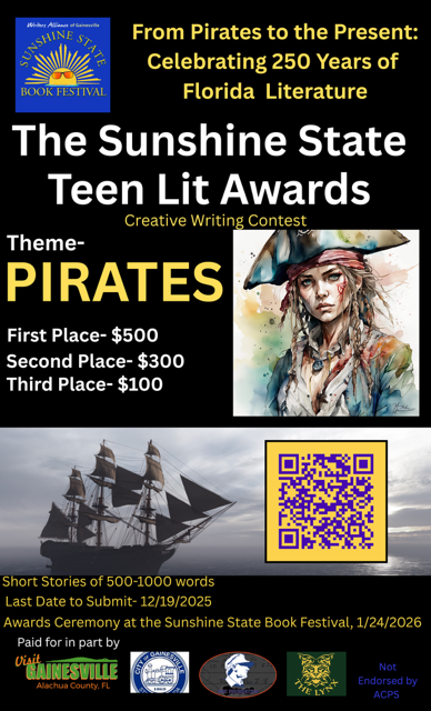 Sunshine State Book Festival announces statewide teen lit contest ...