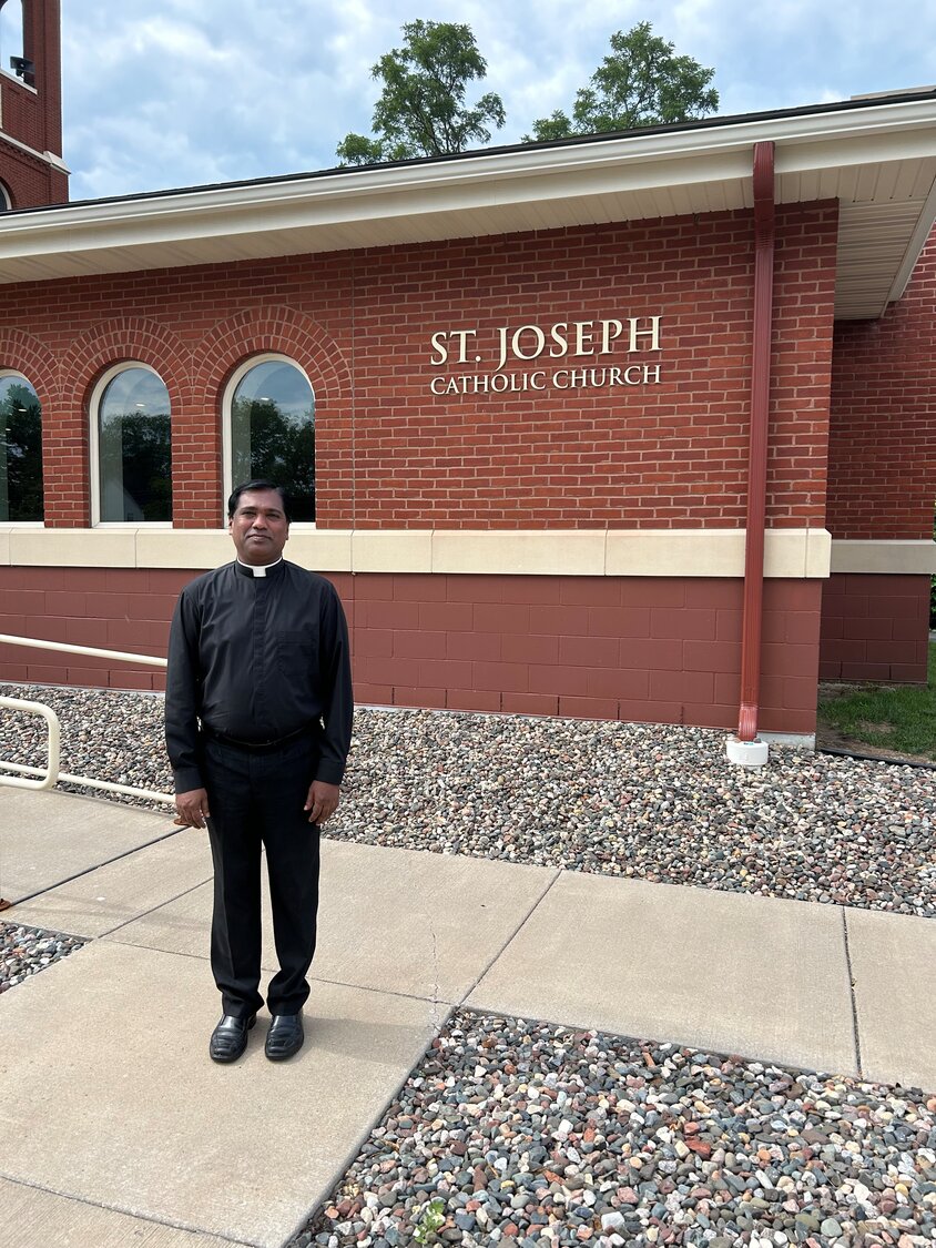 ‘We are Christians by our love’: St. Joseph Church receives new priest ...