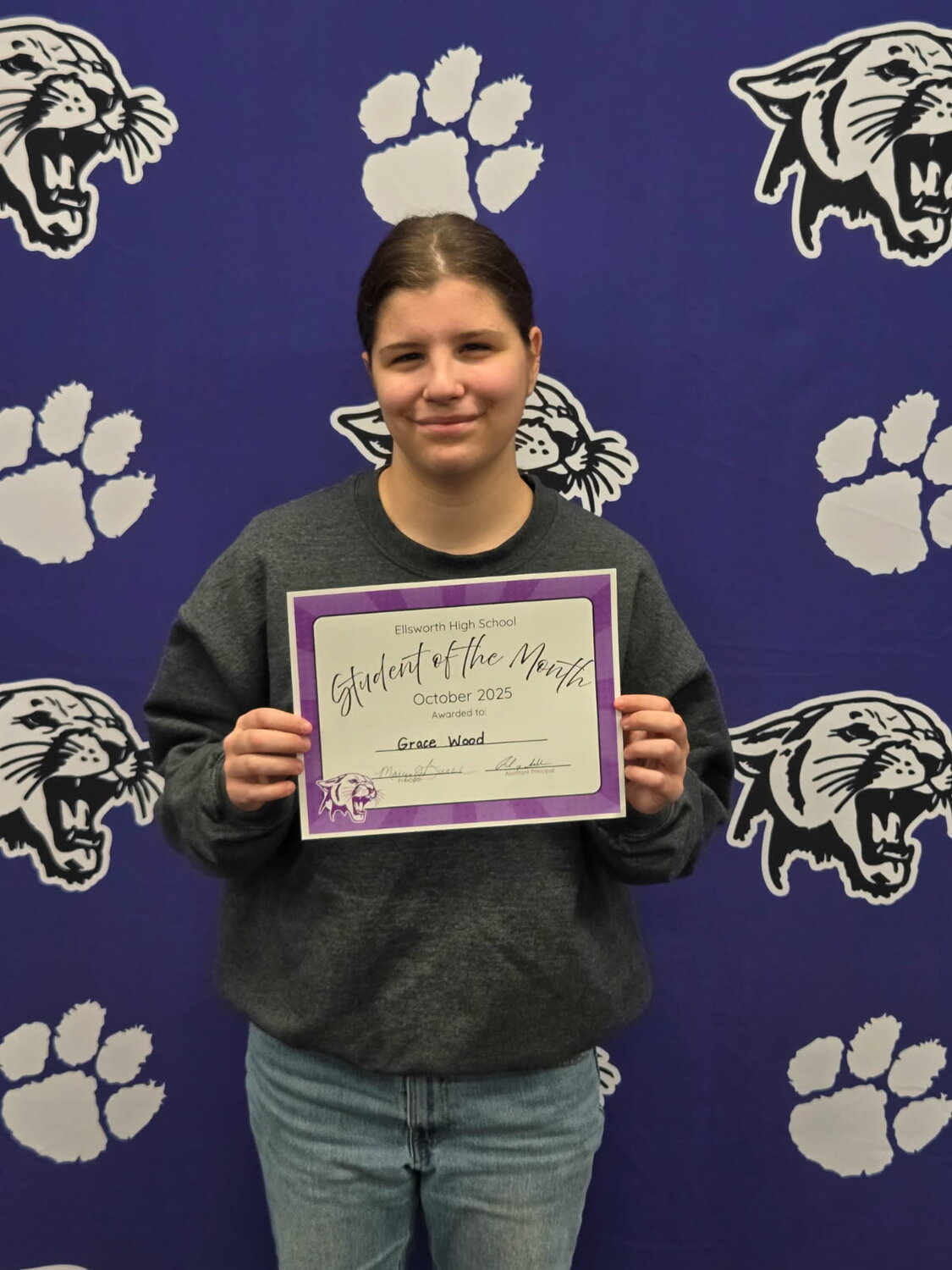 EHS celebrates October Students of the Month - Pierce County Journal