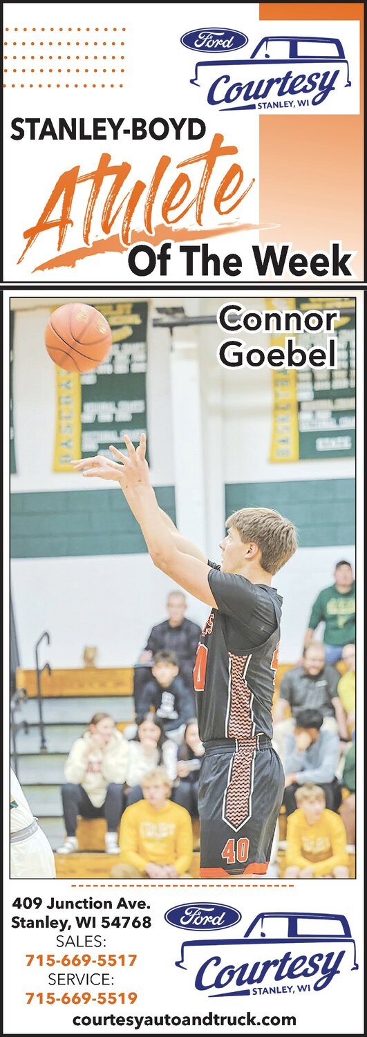 Courtesy Auto & Truck Stanley-Boyd Athlete of the Week - Stanley Republican