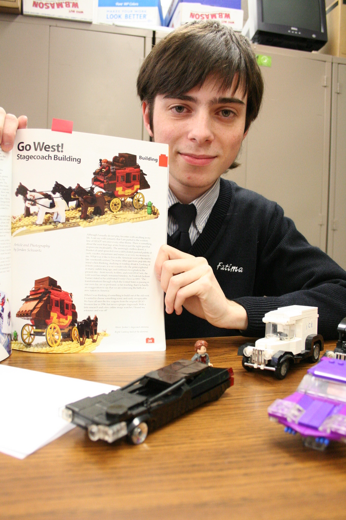 Legos help student build resume brick-by-brick | Rhode Island Catholic