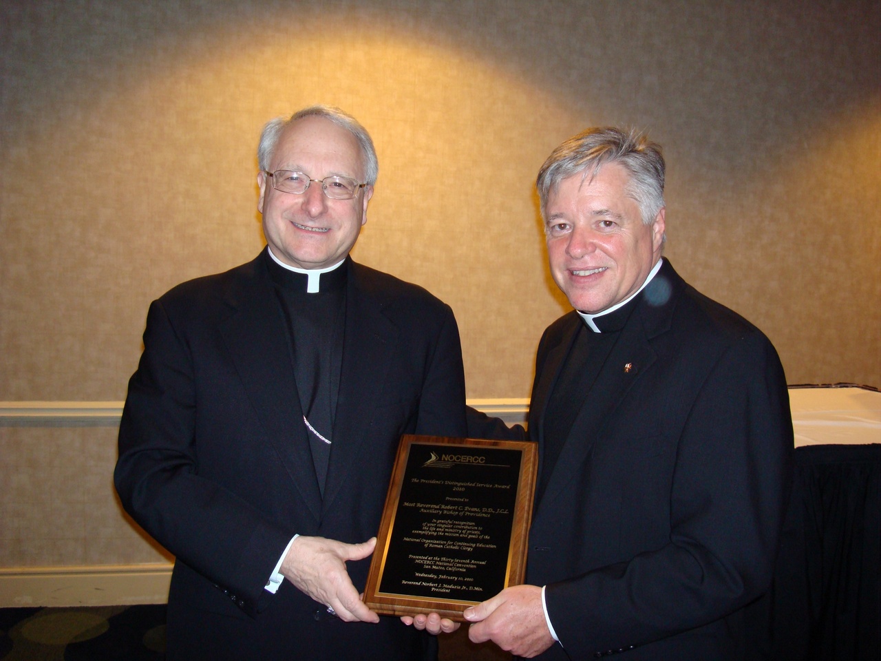 Bishop Evans recognized by national clergy organization | Rhode Island ...