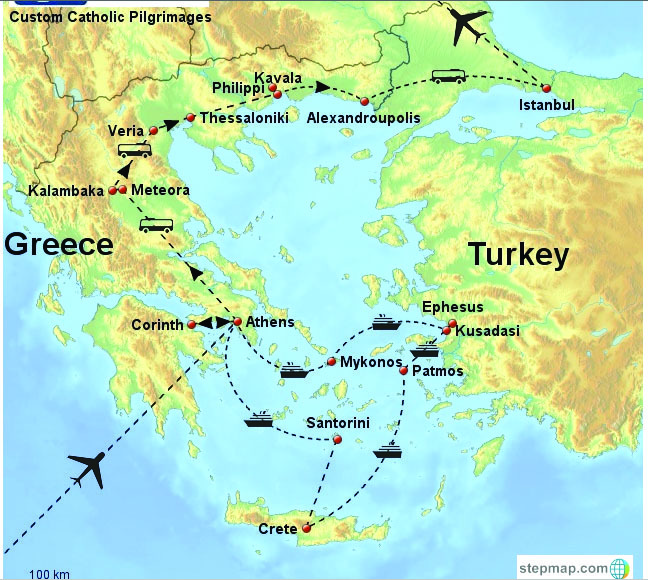 Pilgrimage to Greece and Turkey to showcase "Footsteps of St. Paul ...