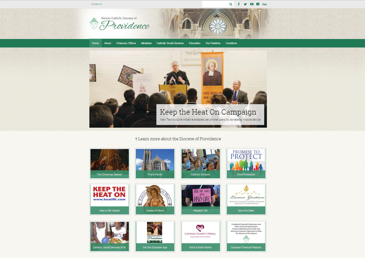 A new year and a new website for Diocese | Rhode Island Catholic