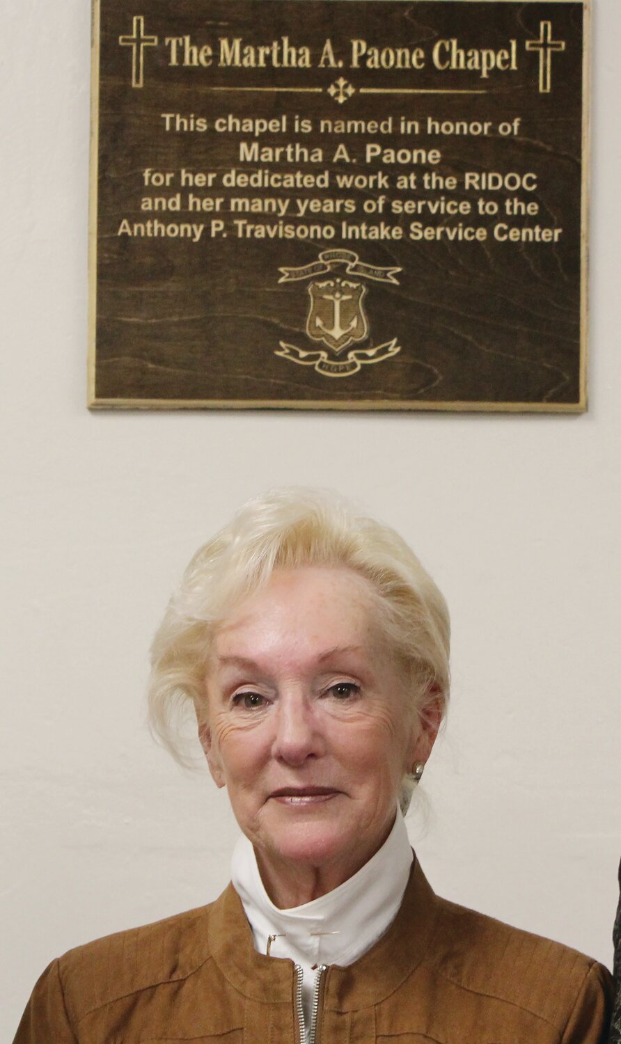 ACI dedicates chapel to Martha Paone on her retirement | Rhode Island ...