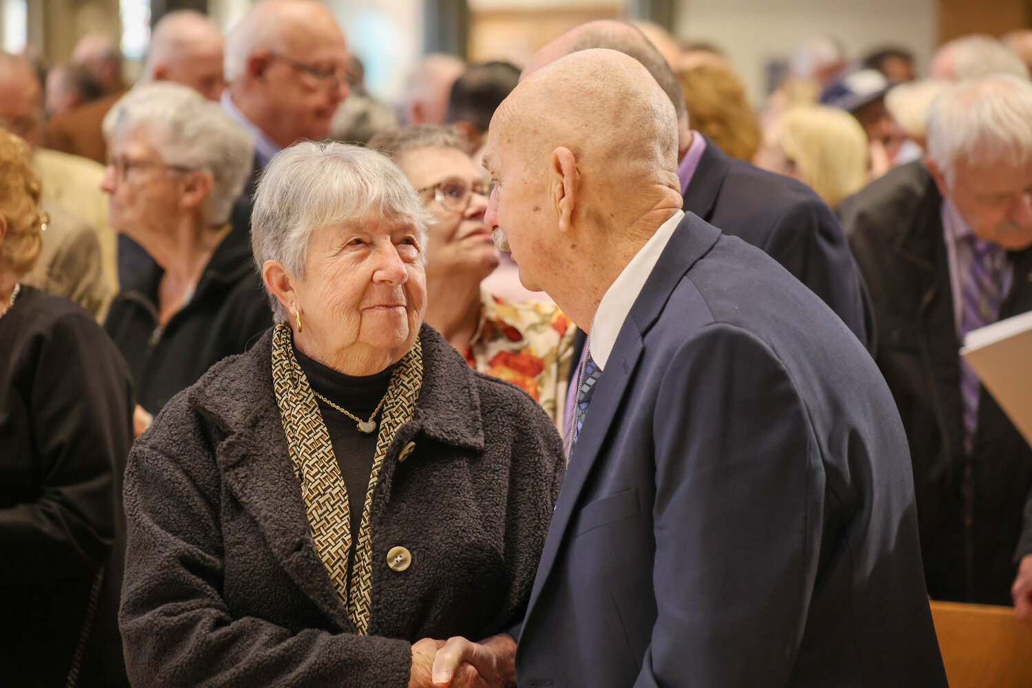 Catholic couples celebrate milestone wedding anniversaries during ...