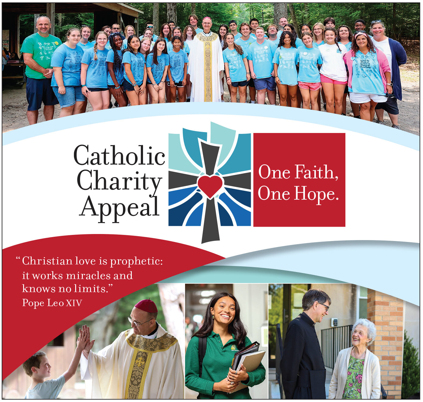 'One Faith, One Hope': 2026 Catholic Charity Appeal is underway with a ...