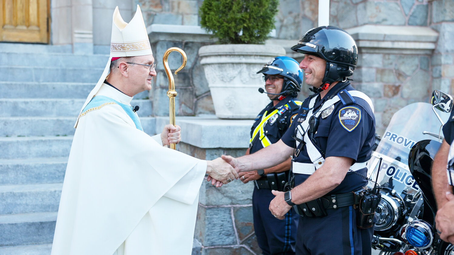 Diocese honors First Responders during Blue Mass | Rhode Island Catholic