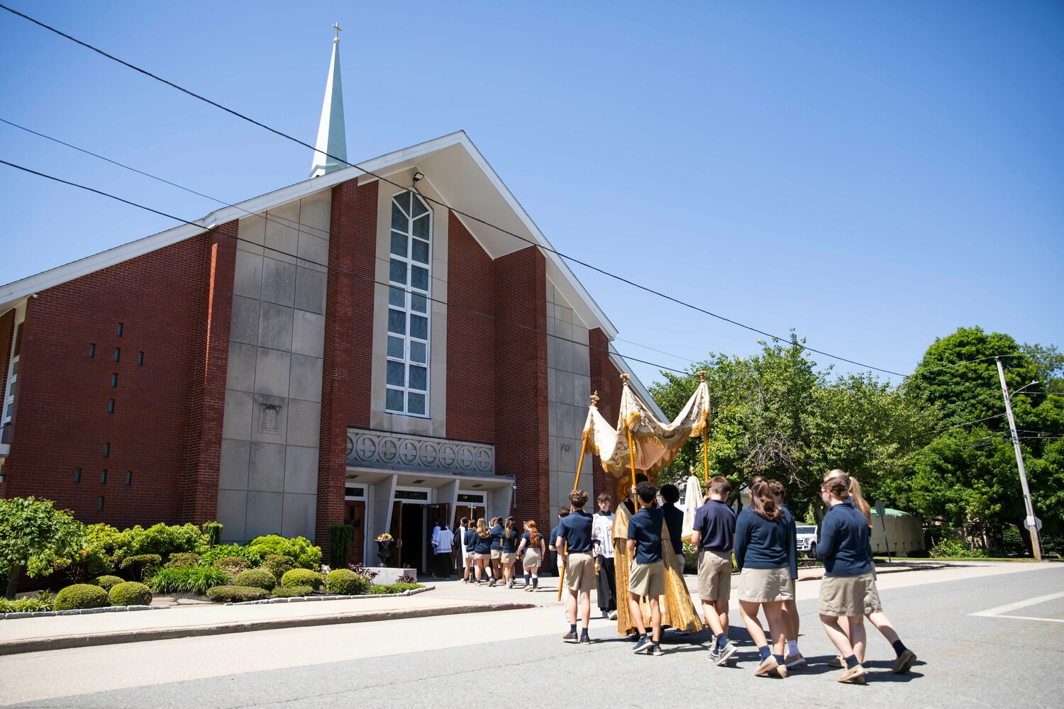 Our Lady of Mercy Students Mark Solemnity of Corpus Christi with ...
