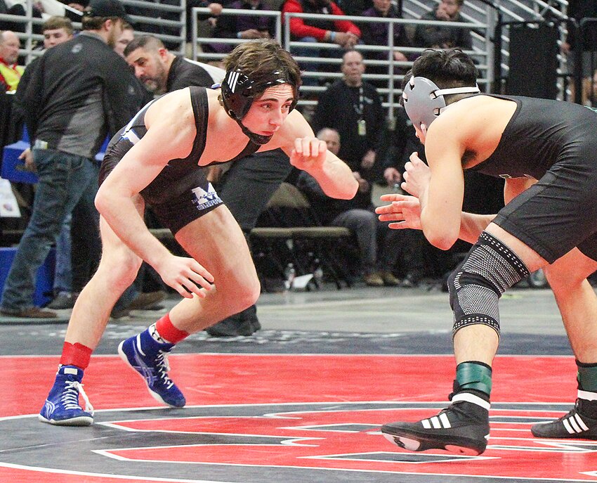 Barton wins silver at state wrestling | Seward Independent