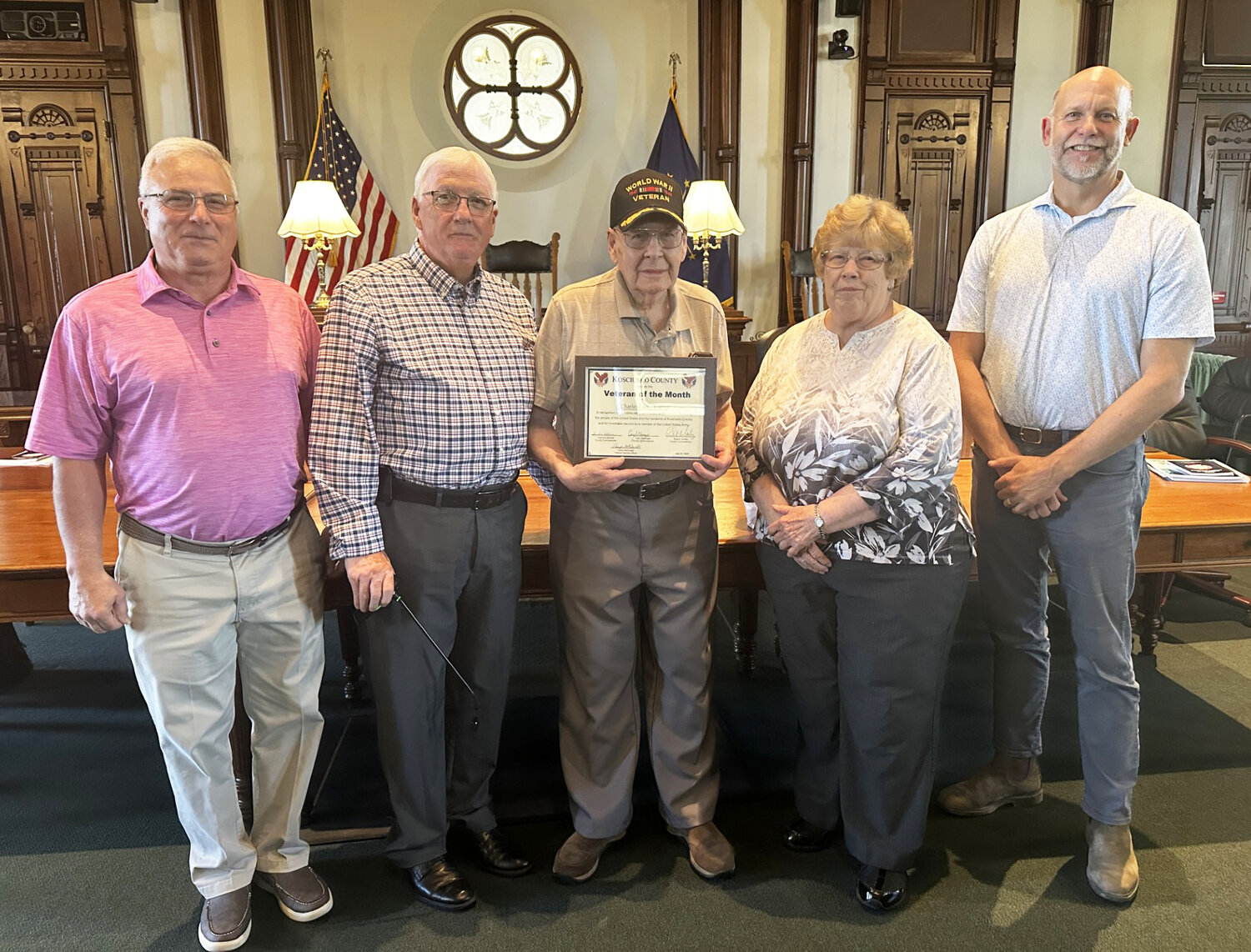 County Recognizes Garner As Veteran Of The Month 2 Days Before His ...