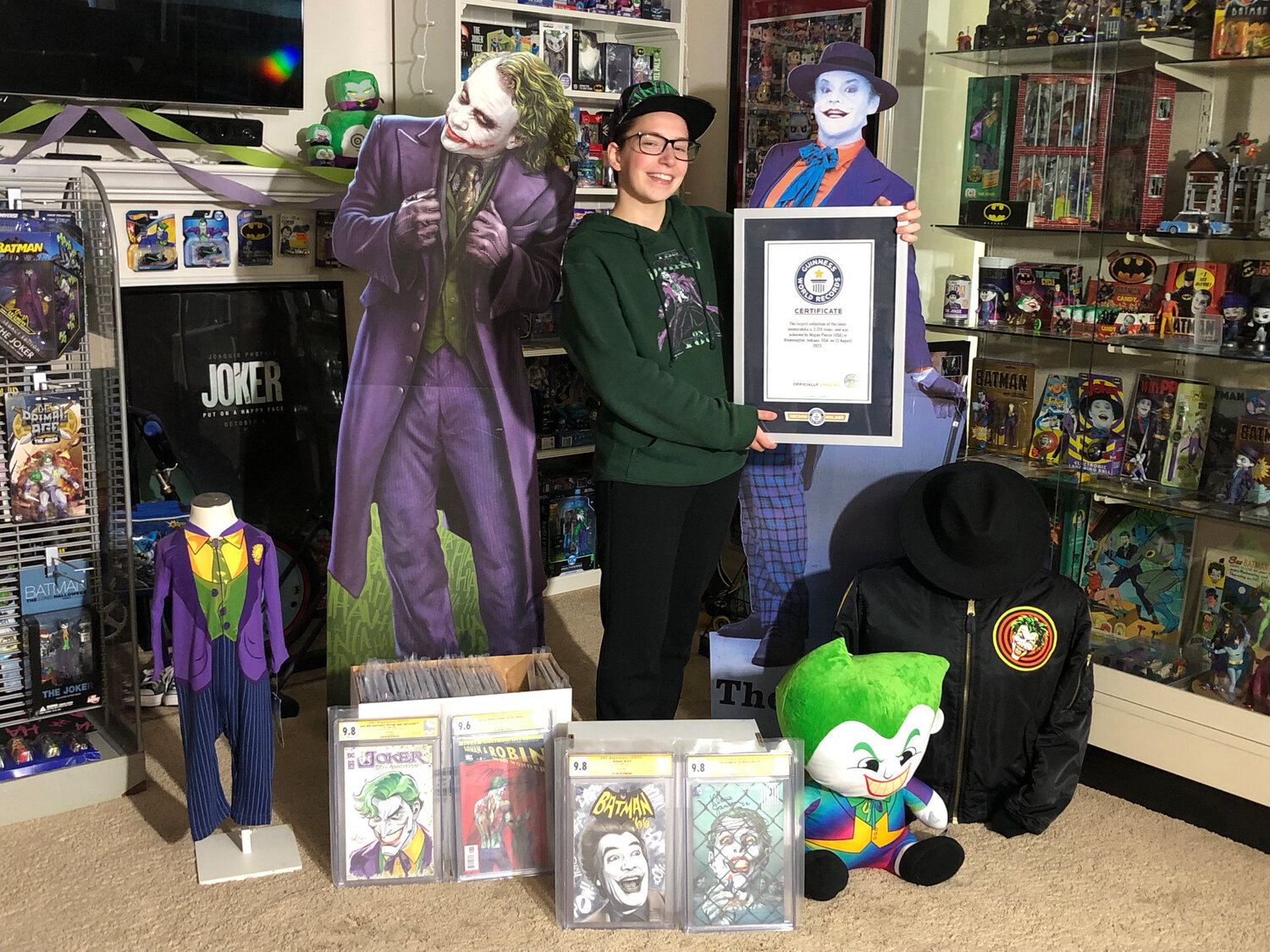 Manchester University Senior Recognized For Joker Memorabilia ...