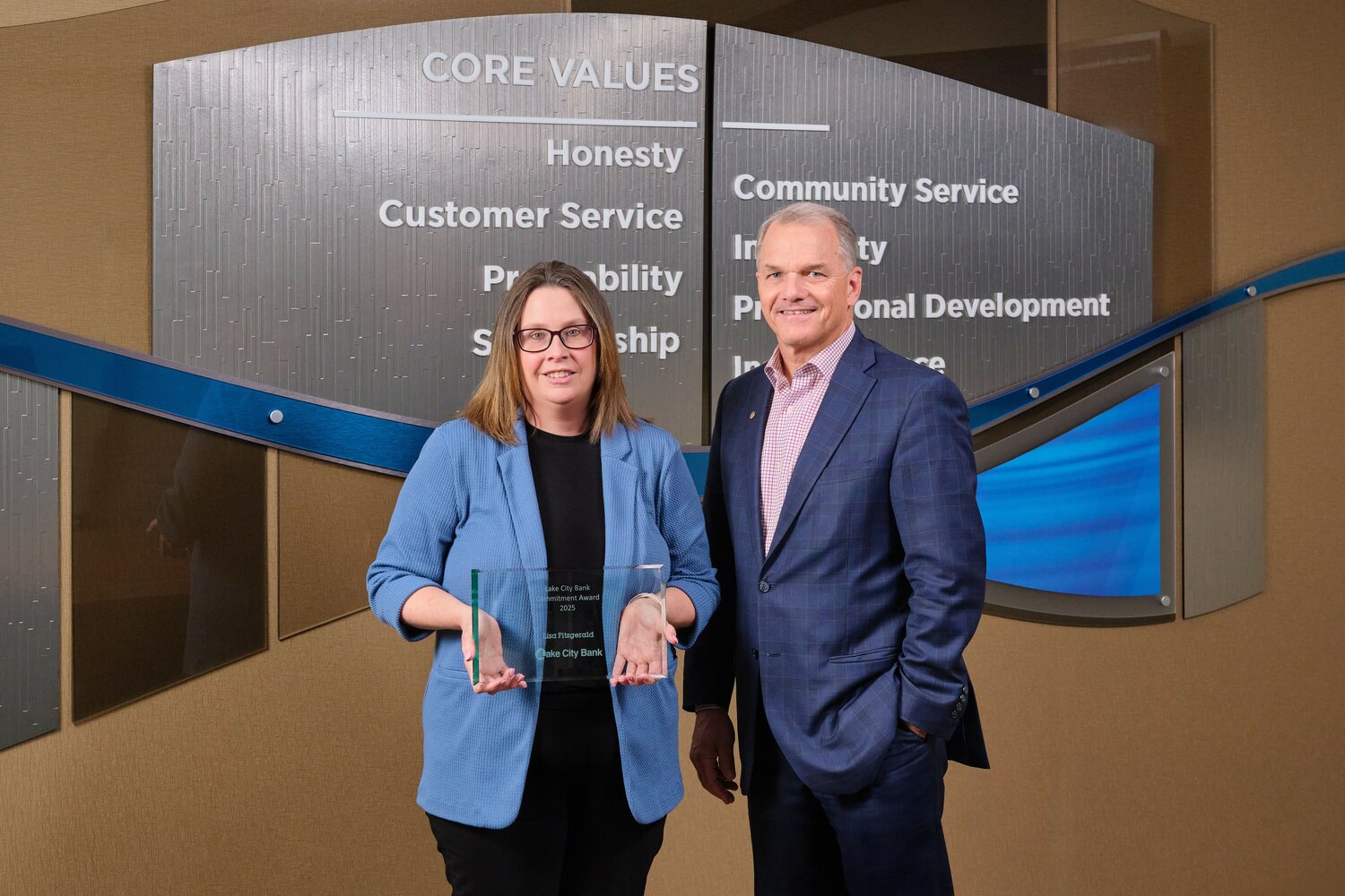 LCB Presents 2025 Commitment Award To VP Lisa Fitzgerald - Times-Union