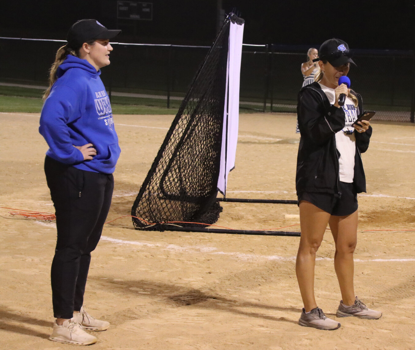 Blue Devil softball head coach Rob Sweetland celebrated during final ...